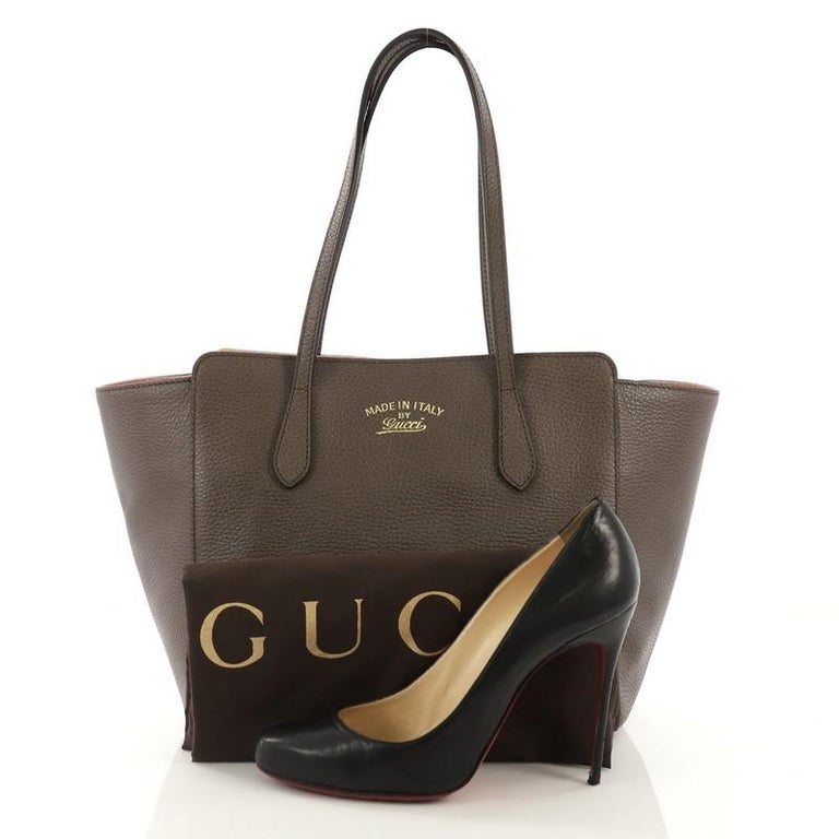 Gucci Swing Tote Leather Small at 1stDibs