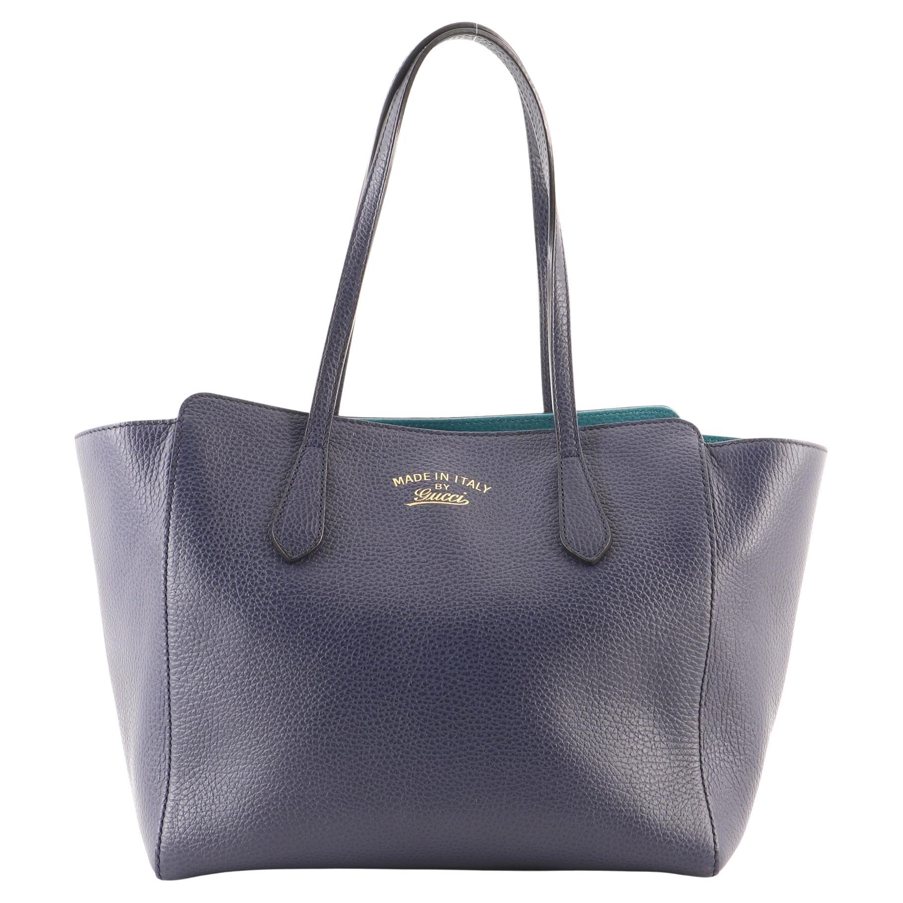 Gucci Swing Tote Leather Small at 1stDibs