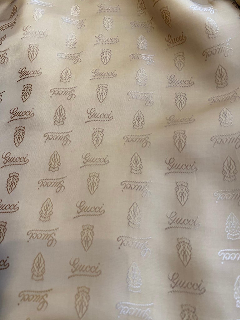 Gucci Tan Leather Jacket For Sale at 1stDibs