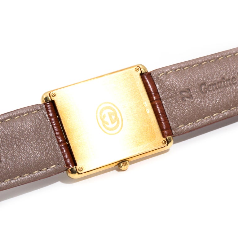 Gucci Tank 18 Carat Solid GoldVintage Watch, Circa 1990s at 1stDibs ...