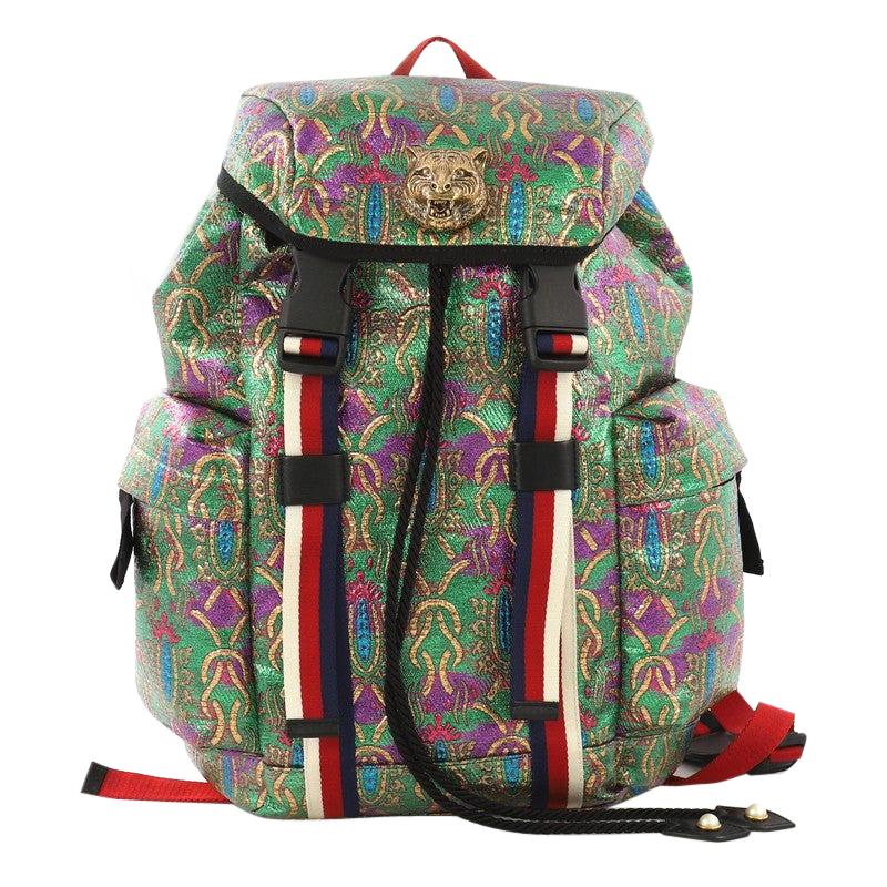 Gucci Techpack Backpack Brocade at 1stDibs