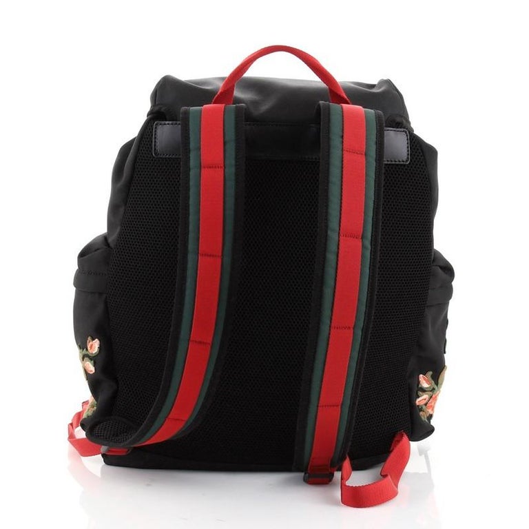 Gucci Techpack Backpack Embroidered Techno Canvas at 1stDibs