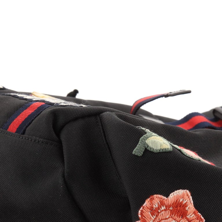 Gucci Techpack Backpack Embroidered Techno Canvas at 1stDibs