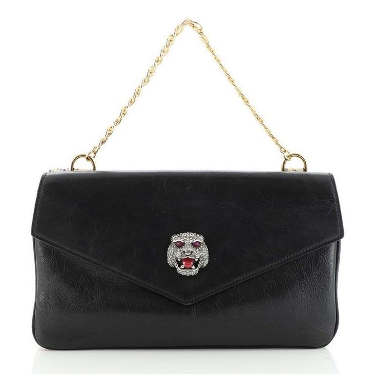 Gucci Thiara Double Shoulder Bag Python and Leather Medium at 1stDibs