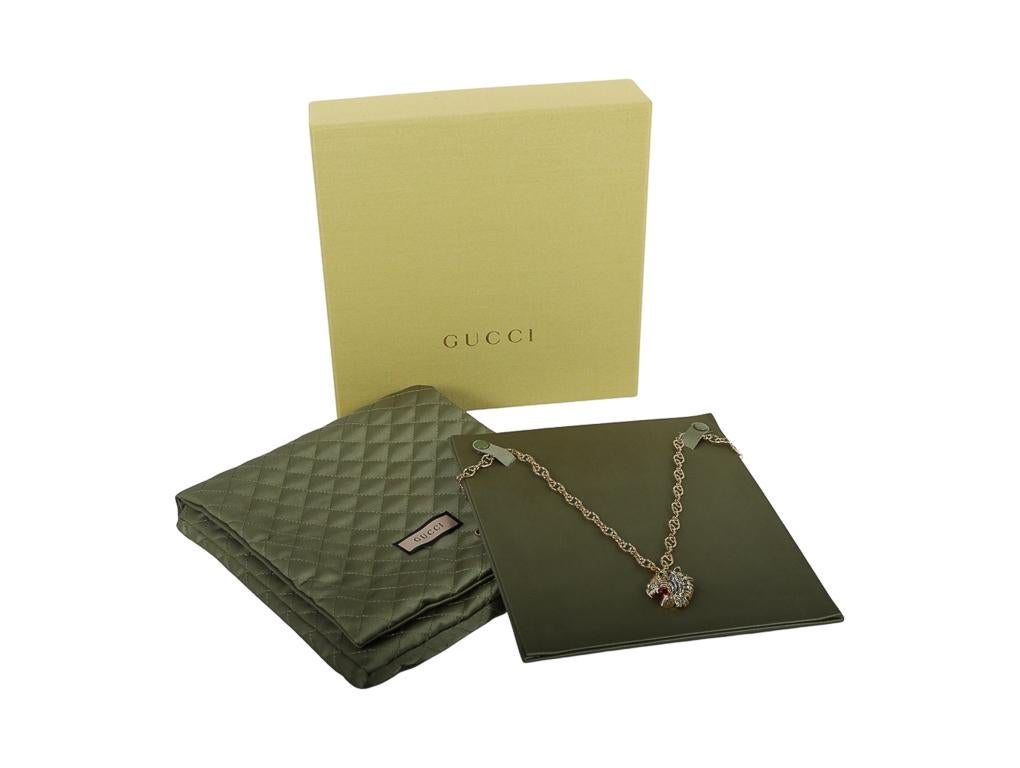 Gucci Tiger Head Necklace For Sale at 1stDibs