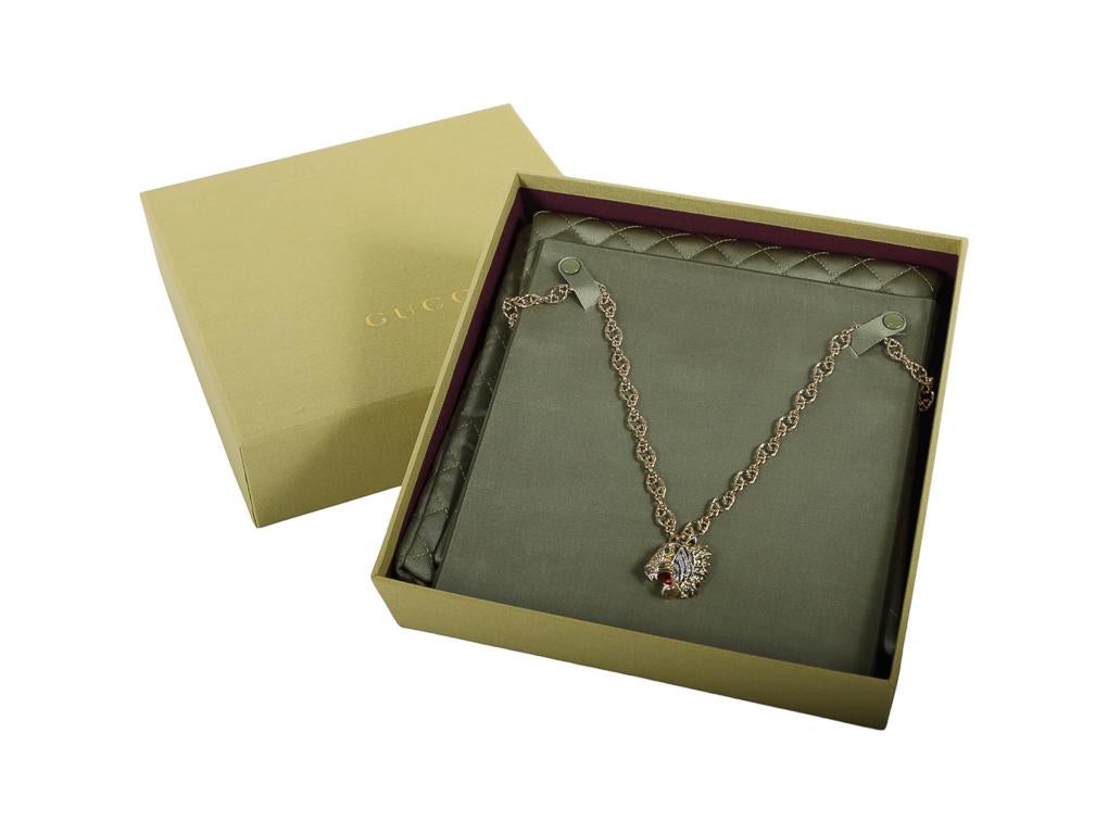 Gucci Tiger Head Necklace For Sale at 1stDibs