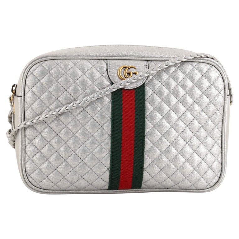 Gucci Trapuntata Camera Bag Quilted Leather Small For Sale at 1stDibs