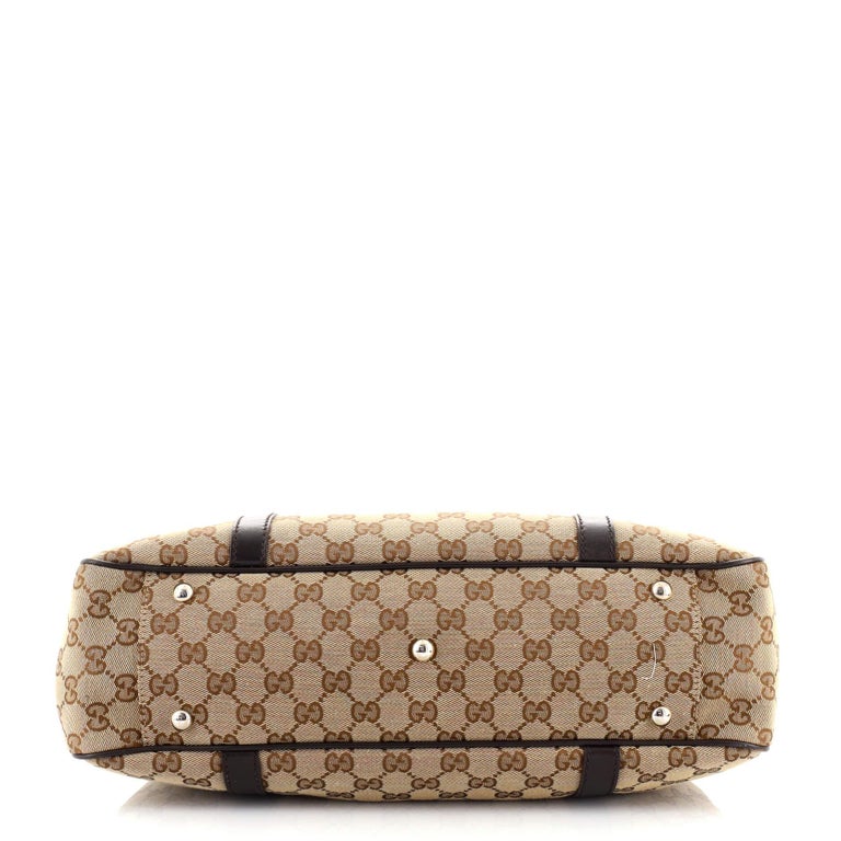 Gucci Twins Tote GG Canvas Medium For Sale at 1stDibs