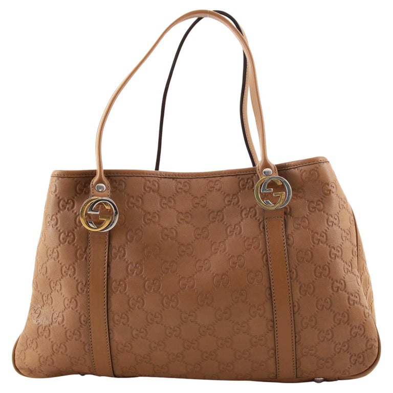 Gucci Twins Tote Guccissima Leather Small For Sale at 1stDibs