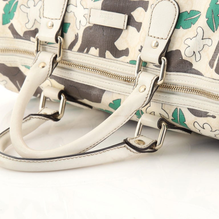 Gucci Unicef Joy Boston Bag GG Coated Canvas Medium For Sale at 1stDibs