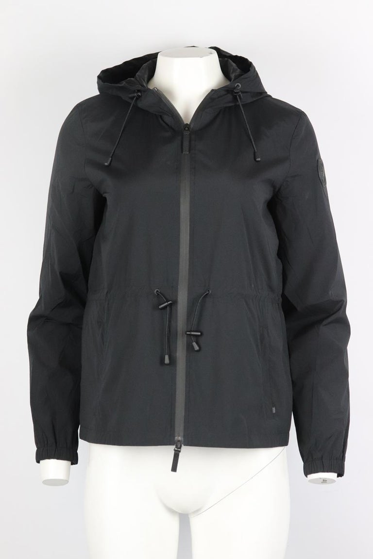 Gucci Viaggio Hooded Gg Shell Jacket Medium For Sale at 1stDibs