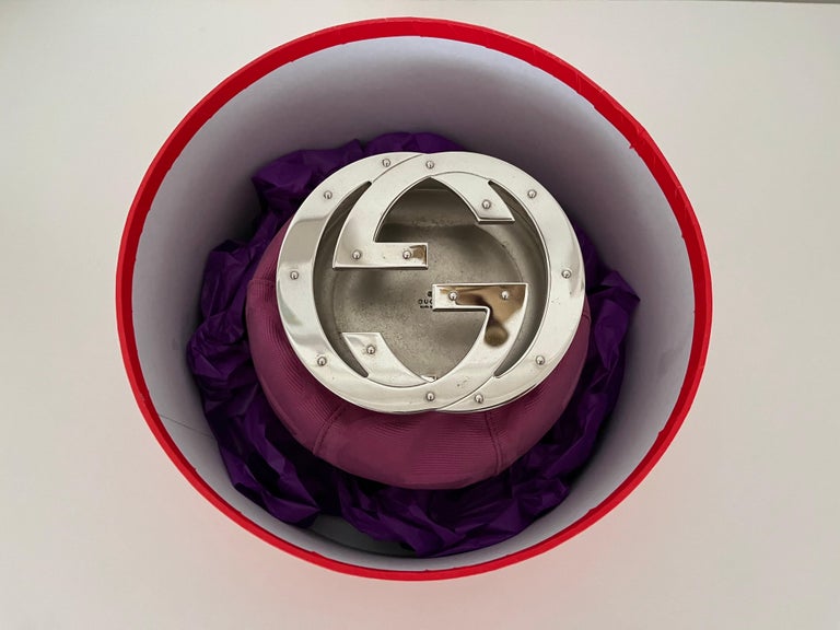 Gucci Vintage Ashtray metal and Texture 1980s For Sale at 1stDibs