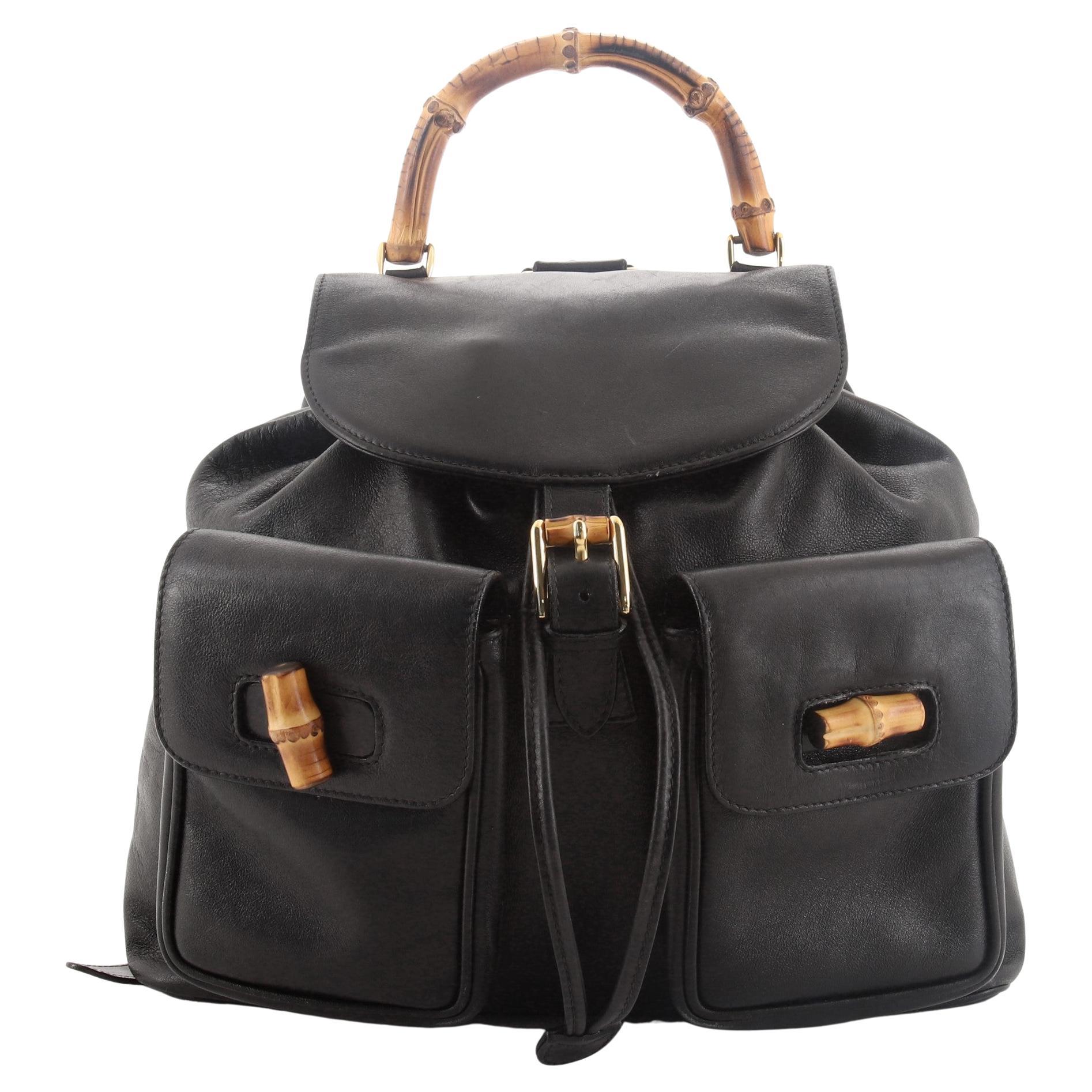 Gucci GG Marmont Leather Trimmed Quilted Velvet Backpack at 1stDibs