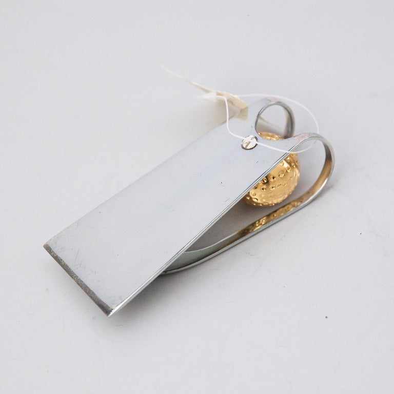 Gucci Vintage Golf Ball Money Clip, 1970 For Sale at 1stDibs