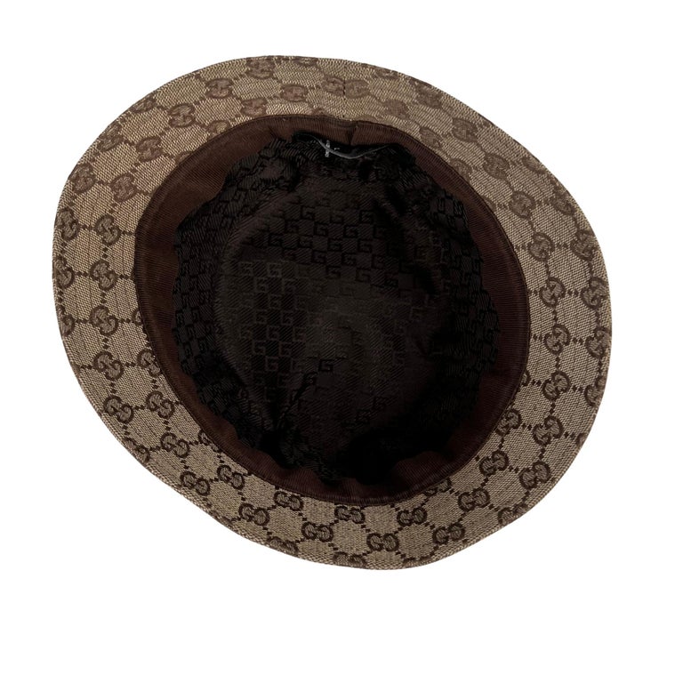 Gucci Vintage Monogram GG Bucket Hat For Sale at 1stDibs | vintage gucci bucket hat, gucci ...