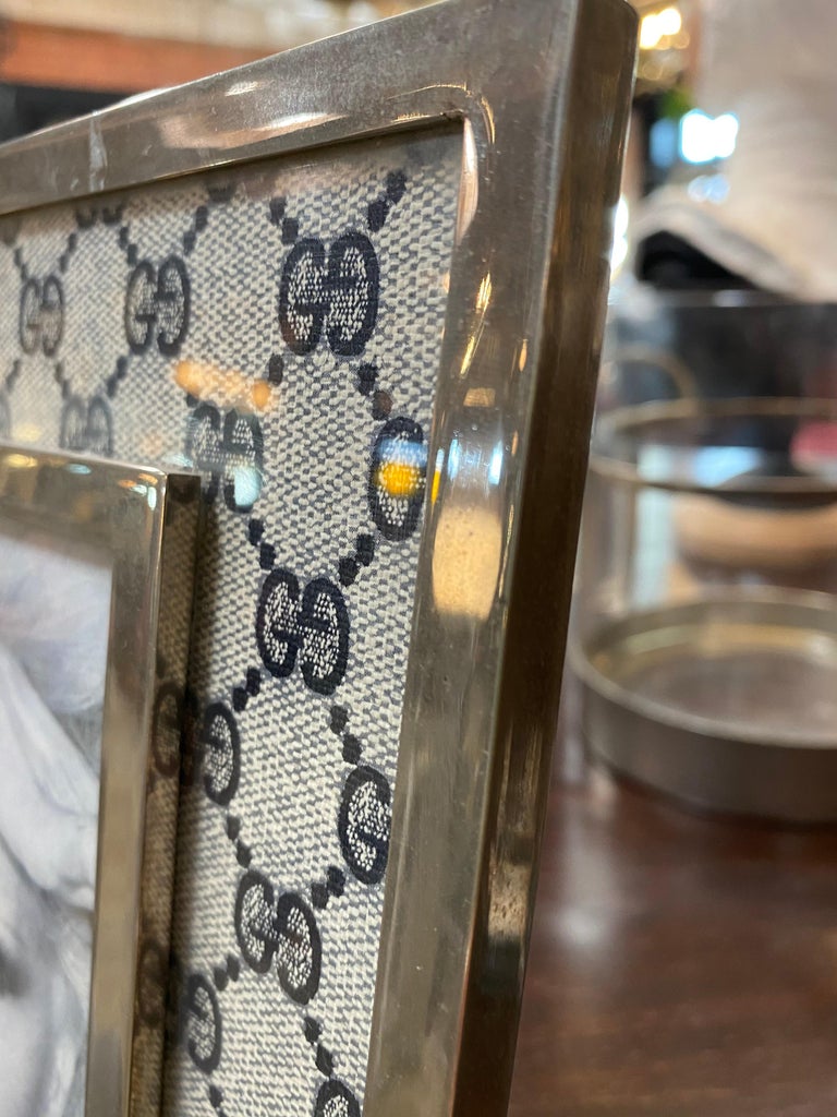Gucci Vintage Monogram Picture Frame, Italy, 1970s at 1stDibs