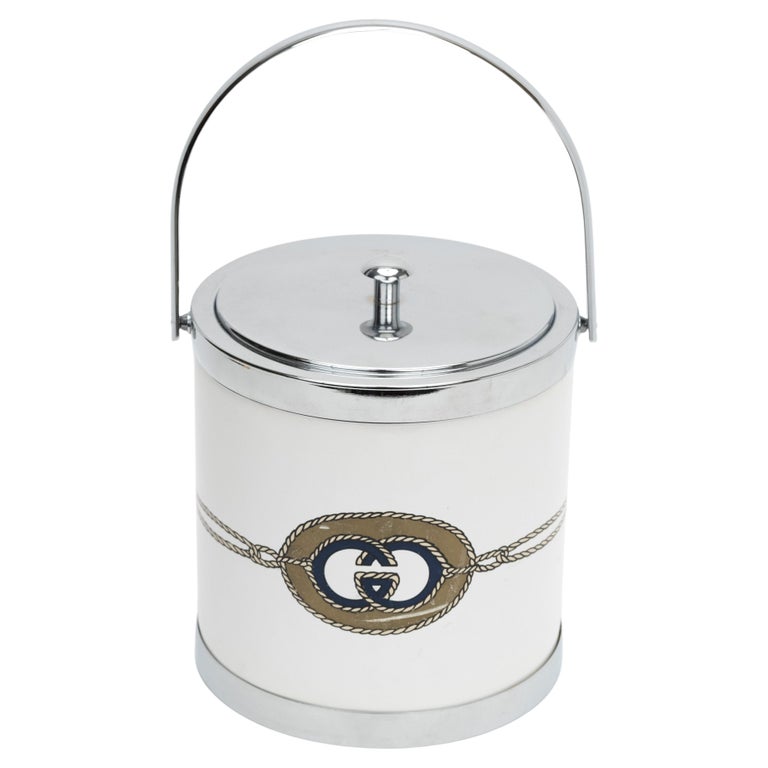 Gucci Vintage Nautical Ice Bucket For Sale at 1stDibs