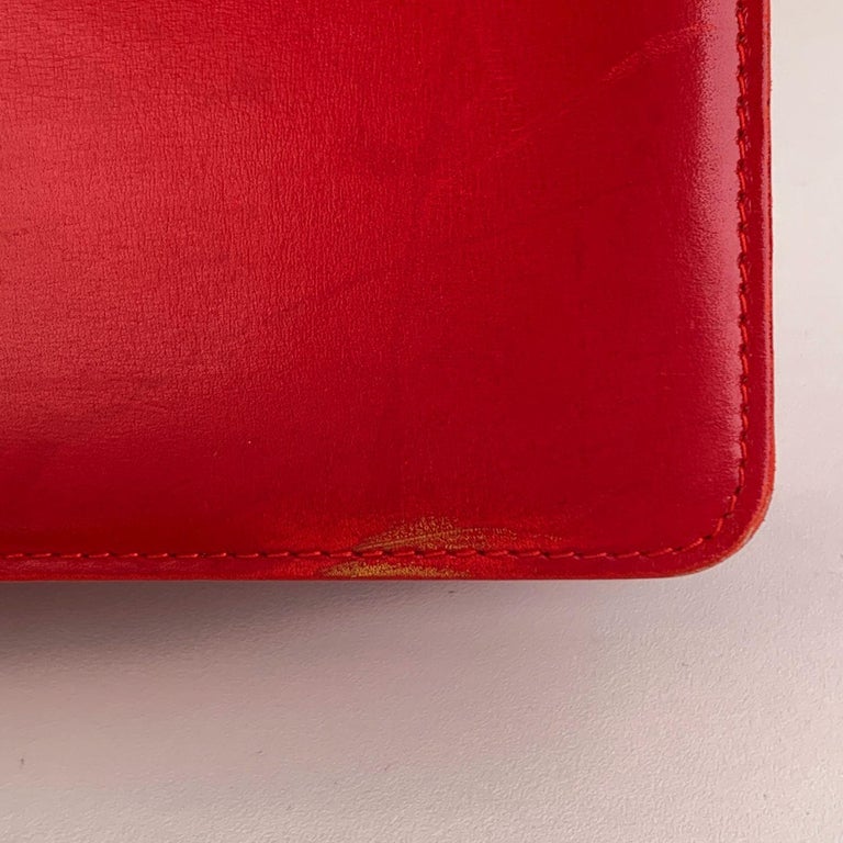 Gucci Vintage Red Leather Padlock Shoulder Bag For Sale at 1stDibs ...