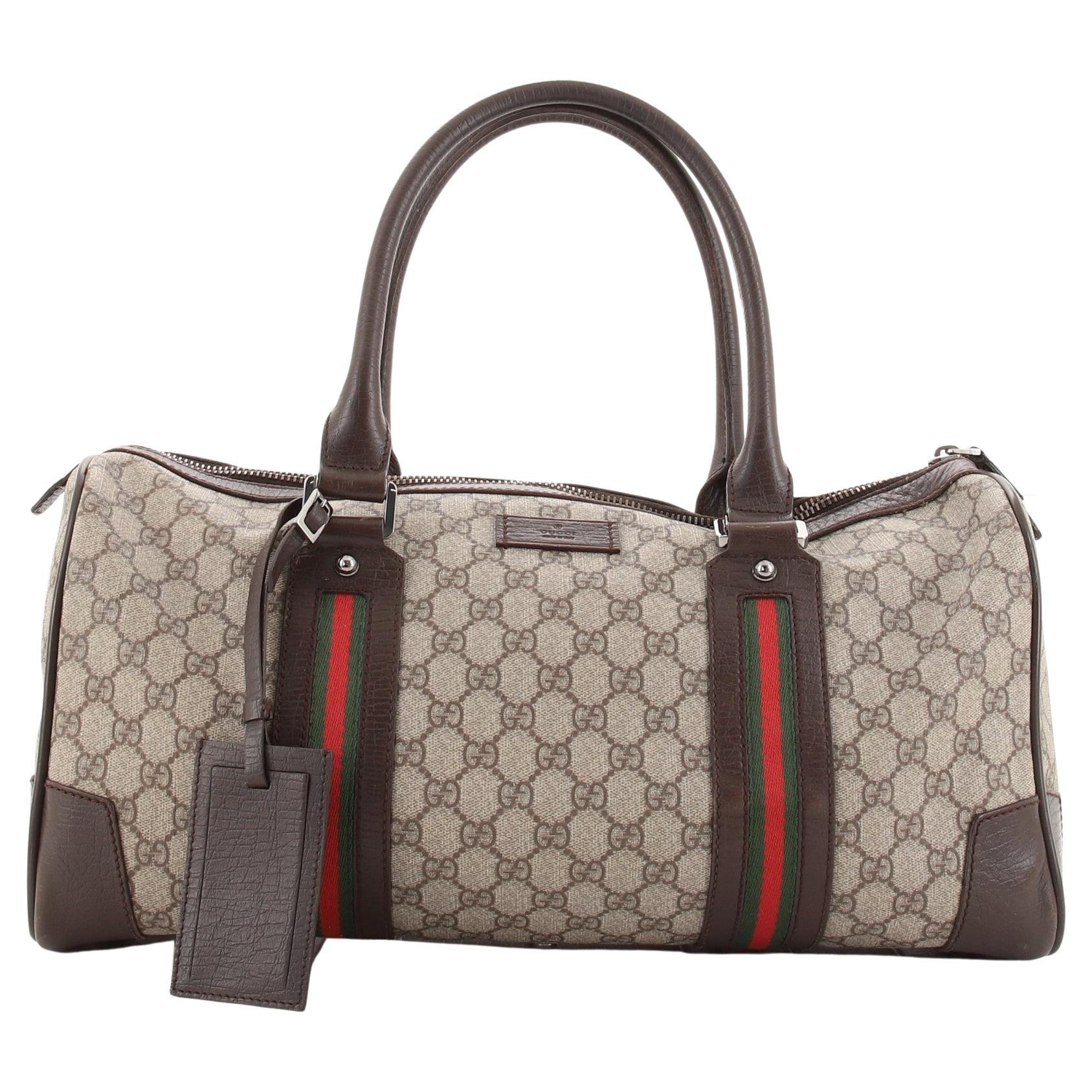 Top Handle Gg Duffle Bag