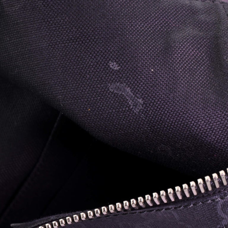 Gucci Web Zip Flat Messenger GG Coated Canvas Medium For Sale at 1stDibs