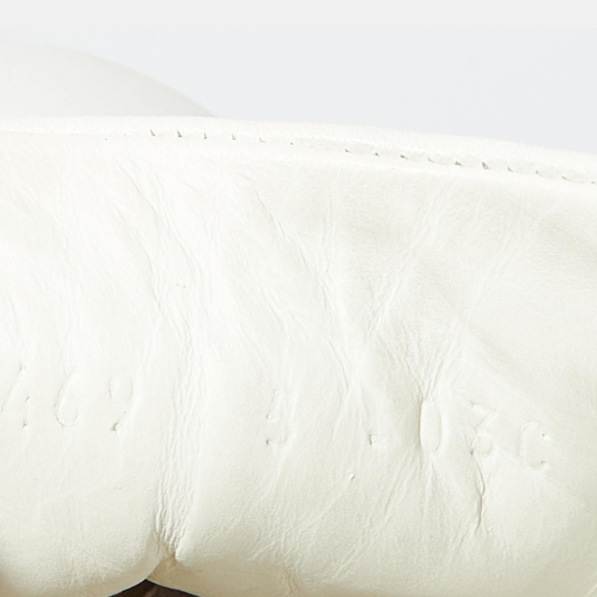 Gucci White/Red Leather New Ace Logo Strap Sneaker Size 35.5 For Sale ...