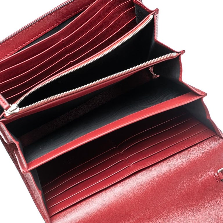 Gucci White/Red Tweed and Leather Mini Dionysus Shoulder Bag at 1stDibs