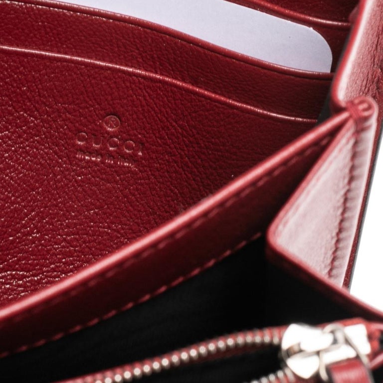 Gucci White/Red Tweed and Leather Mini Dionysus Shoulder Bag at 1stDibs