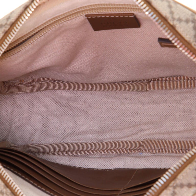 Gucci Wristlet Clutch Diamante Coated Canvas For Sale at 1stDibs