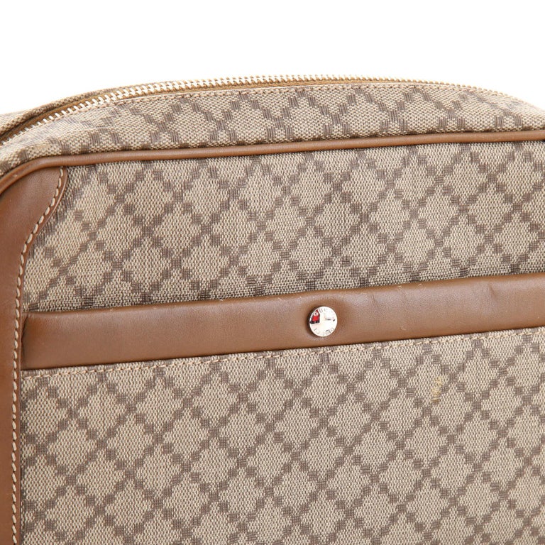 Gucci Wristlet Clutch Diamante Coated Canvas For Sale at 1stDibs