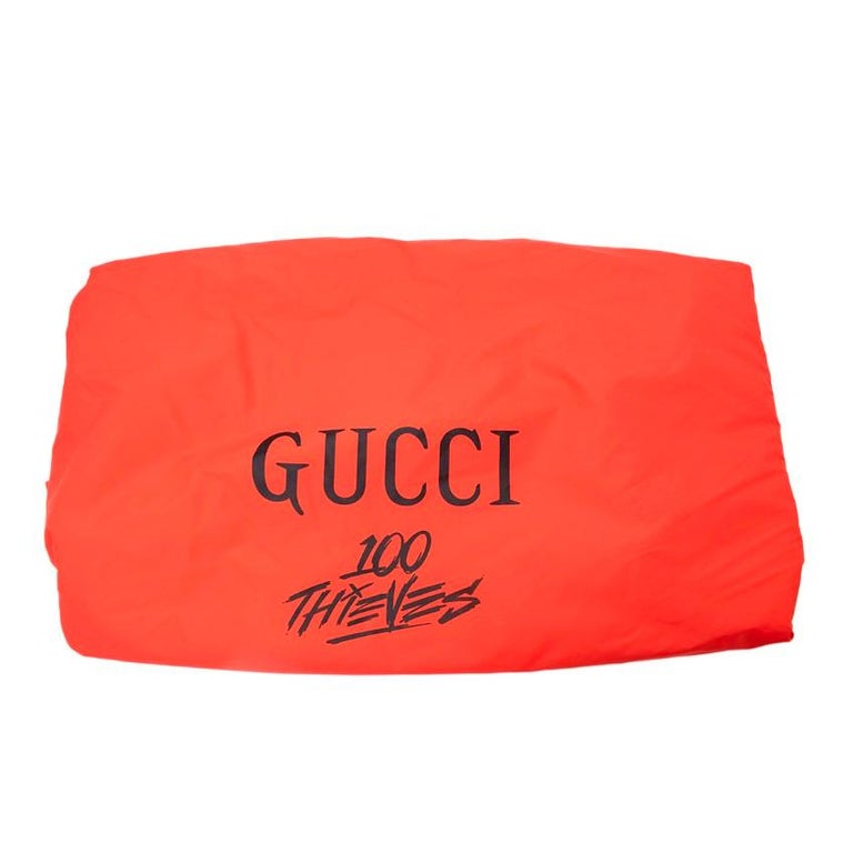 Gucci x 100 Thieves Red Off-The-Grid Nylon Backpack at 1stDibs | 100 ...