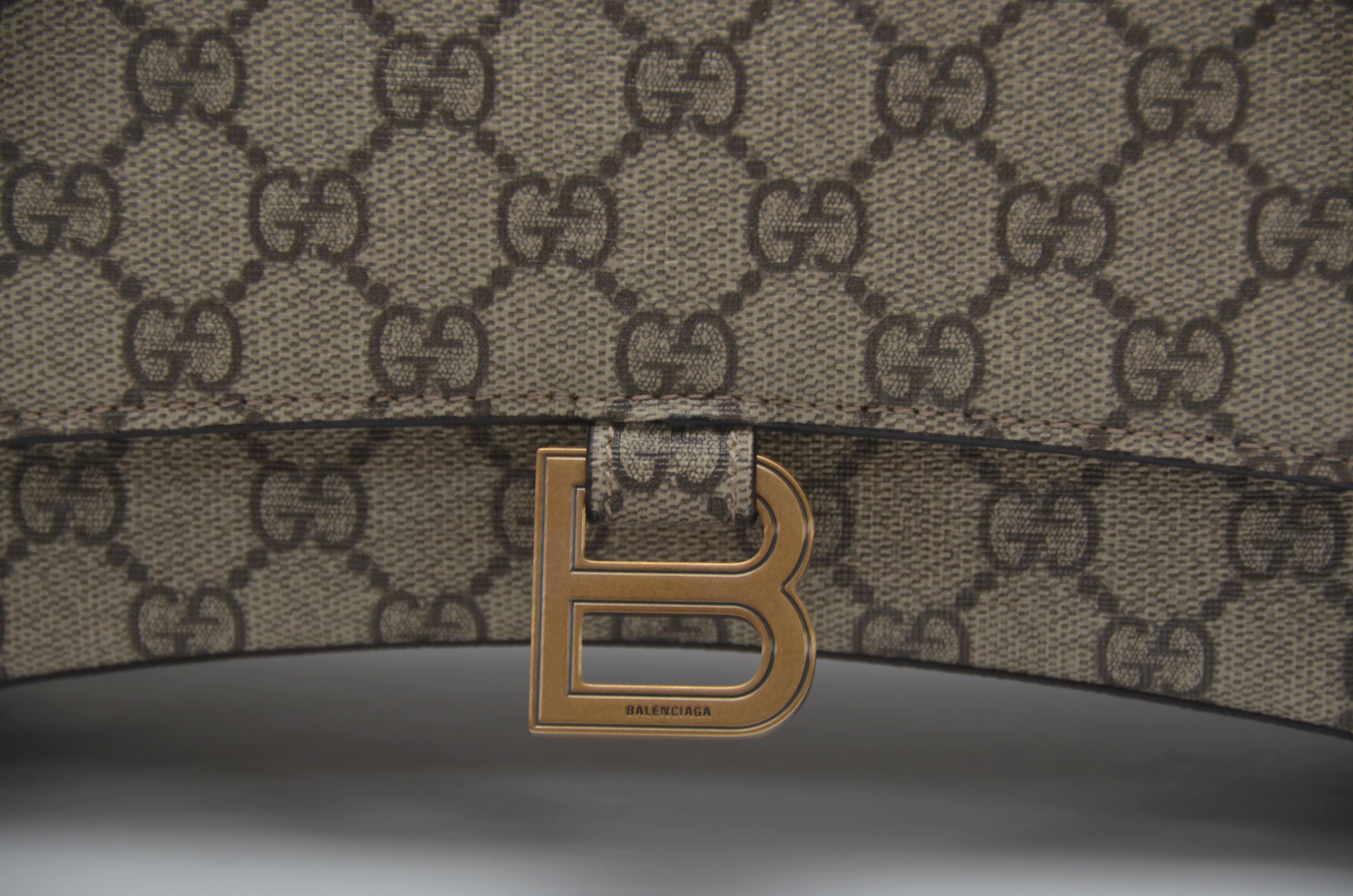 Gucci x Balenciaga Hack Aria GG Hourglass Bag MEDIUM SIZE Limited ...