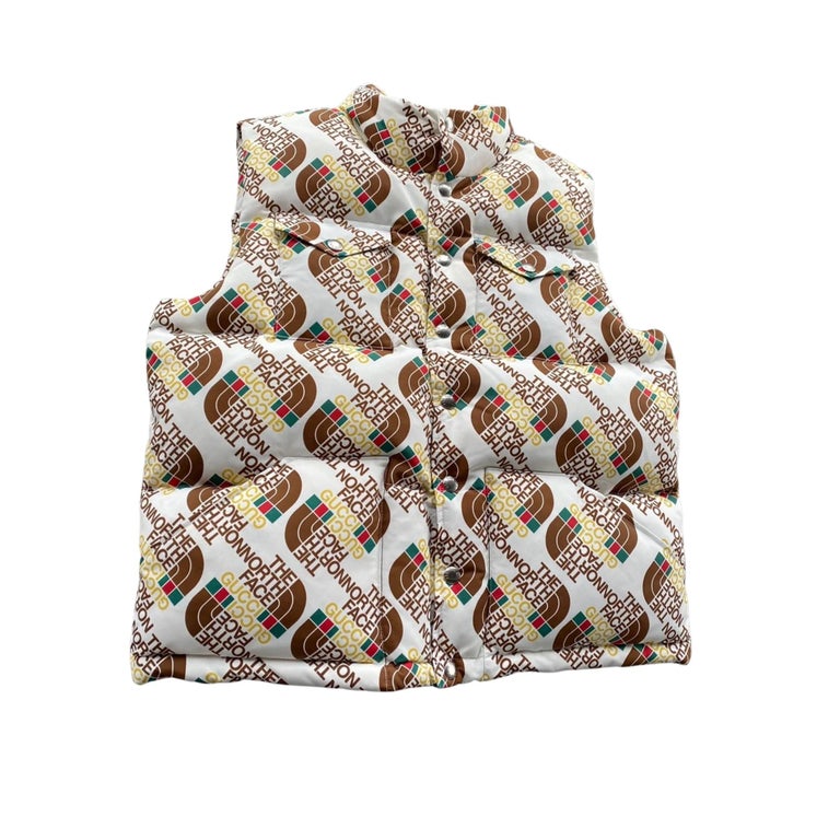 Gucci X The North Face Puffer Vest For Sale At 1stdibs Gucci Puffer