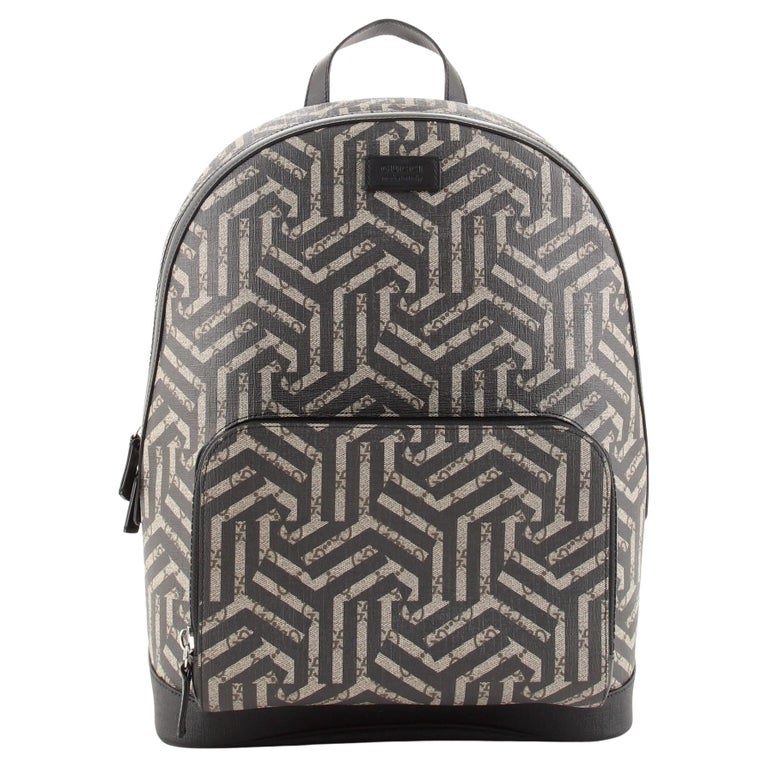 Gucci Zip Pocket Backpack Caleido GG Coated Canvas Medium For Sale at ...