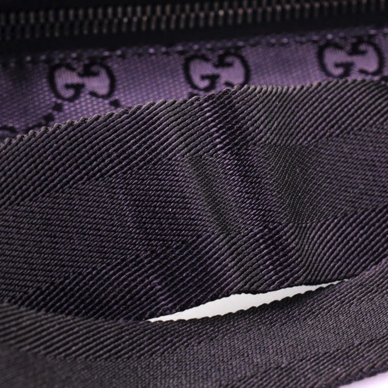 Gucci Zip Top Messenger Bag GG Imprime Medium For Sale at 1stDibs