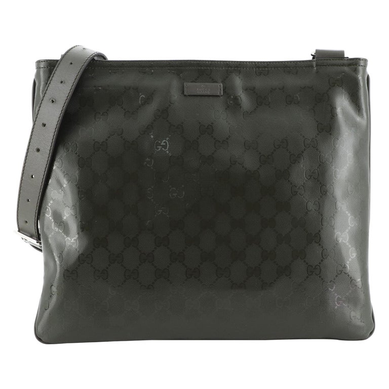 Gucci Zip Top Messenger Bag GG Imprime Medium at 1stDibs | gucci ...