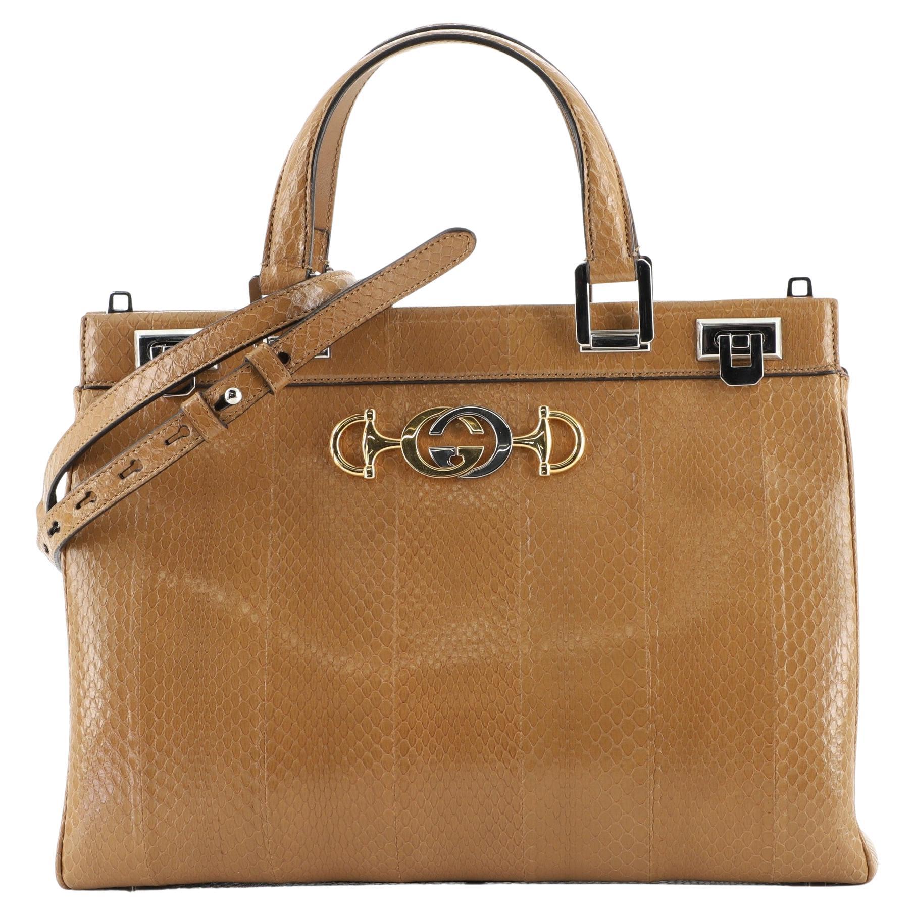 Gucci Indy Hobo Python Medium at 1stDibs