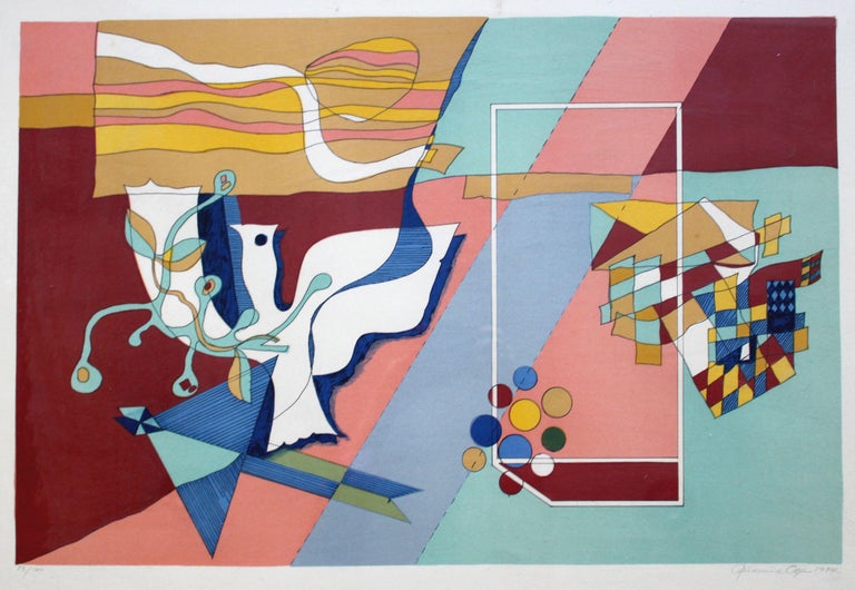 Gudmund Olsen - 23/100, 1974. Paper, lithograph, 43x65 cm For Sale at ...