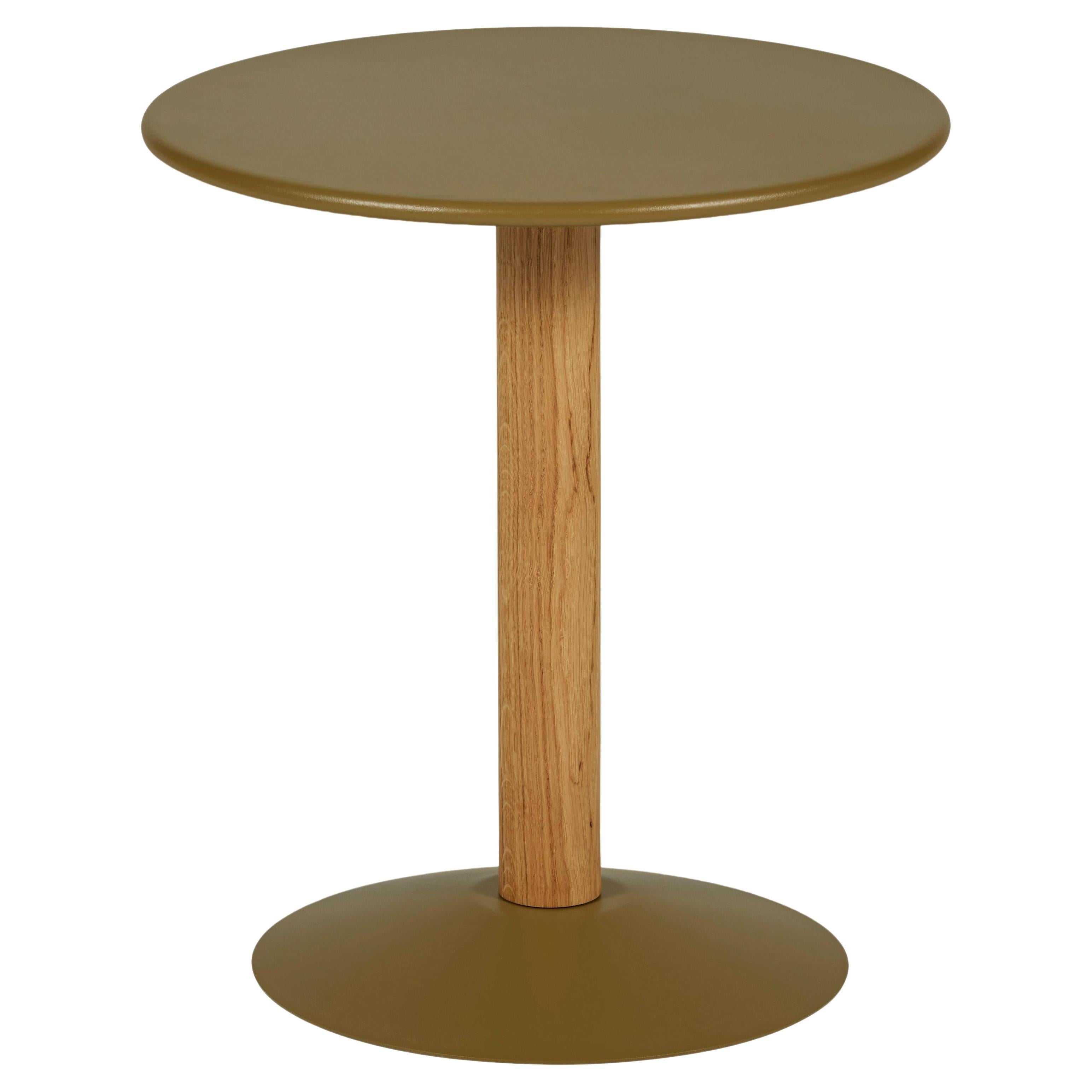 Customizable Gueridon 77 Large Round Pedestal Table in Essential Colors ...