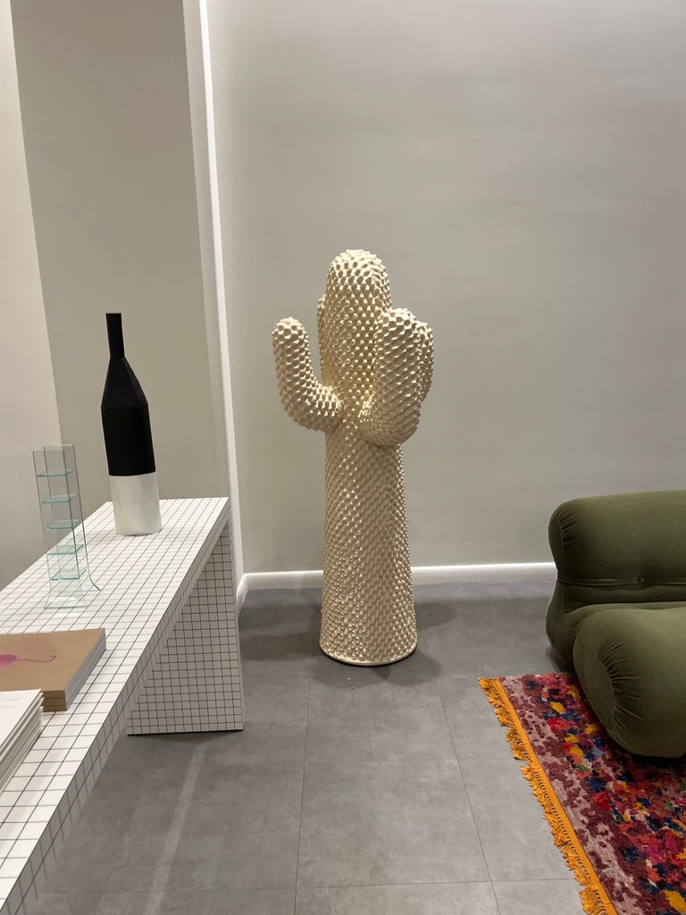Gufram Another White Cactus Designed by Drocco / Mello in Stock For ...