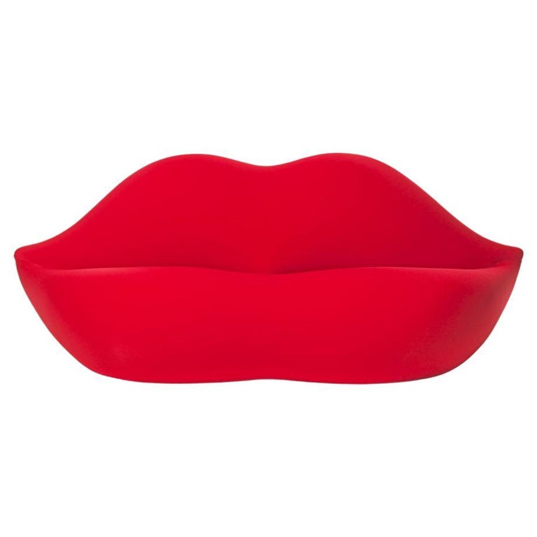 Limited Edition Gufram Bocca Sofa by Studio 65 For Sale at 1stDibs