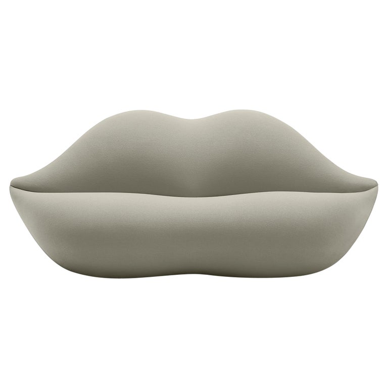 Gufram, 'Bocca Unlimited' Lip-Shaped Sofa, 810-Cream, by Studio 65 ...