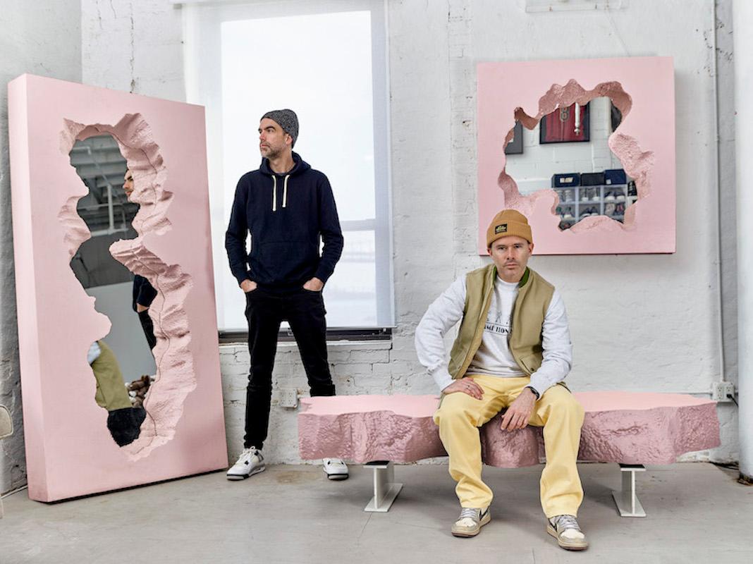 Gufram Broken Bench Pink Edition by Snarkitecture, Limited Edition of ...