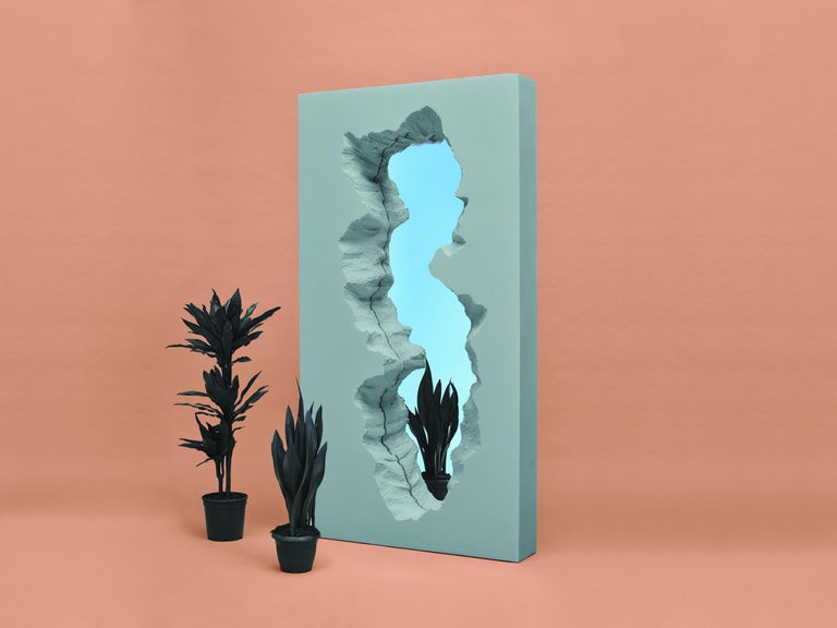 Gufram Broken Mirror by Snarkitecture, Grey at 1stDibs