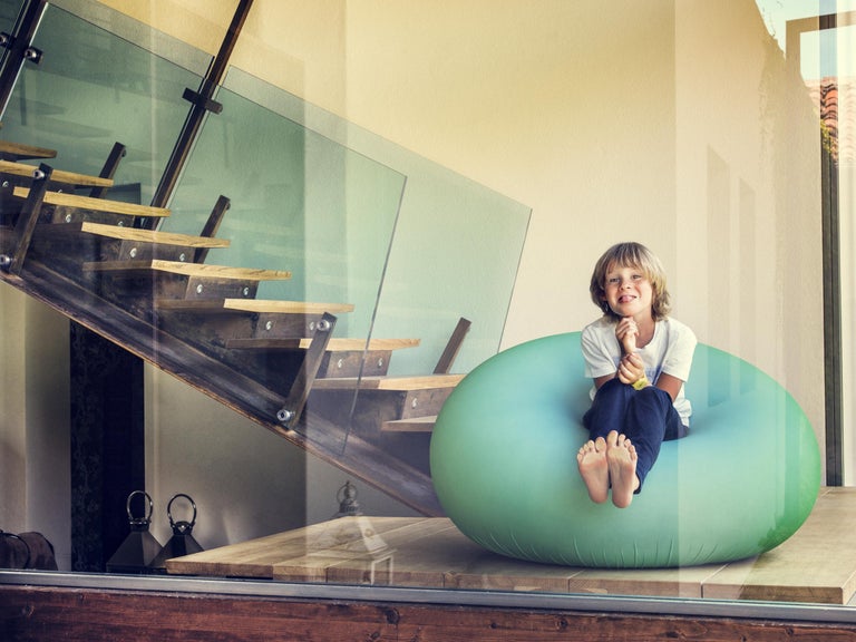 Gufram, Green Detecma Lounge Chair By Tullio Regge For Sale at 1stDibs