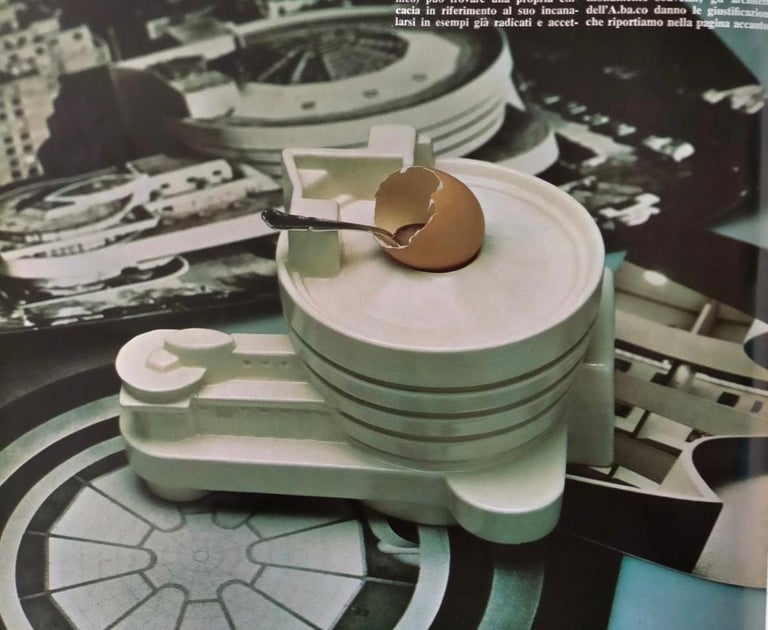 Guggenheim Ceramic Sculpture by a.Ba.Co. for New Land, Italy, 1970s For ...