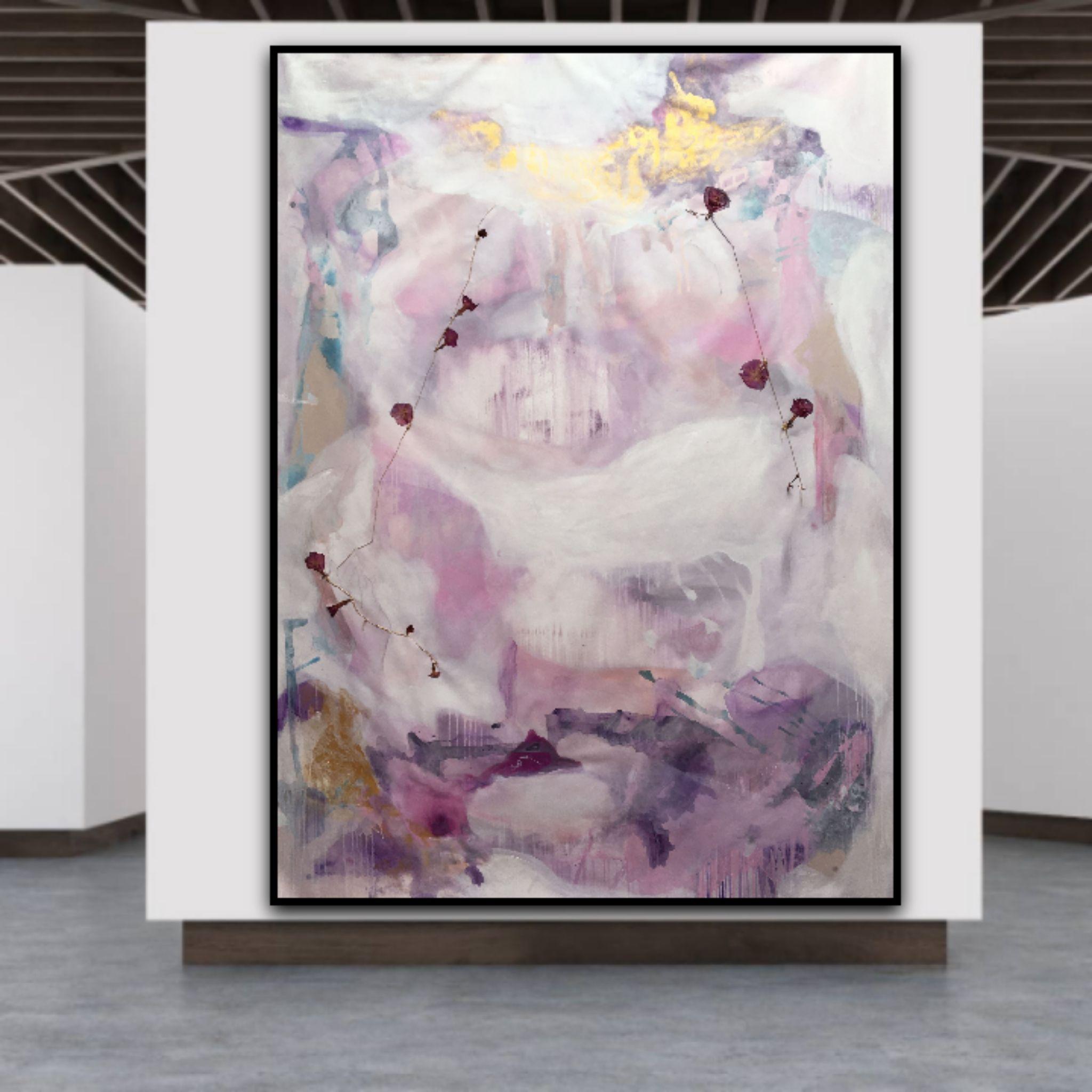 Gugi Goo - SHE JUST TURNS HER HEAD AND DISAPPEARS, Mixed Media on ...