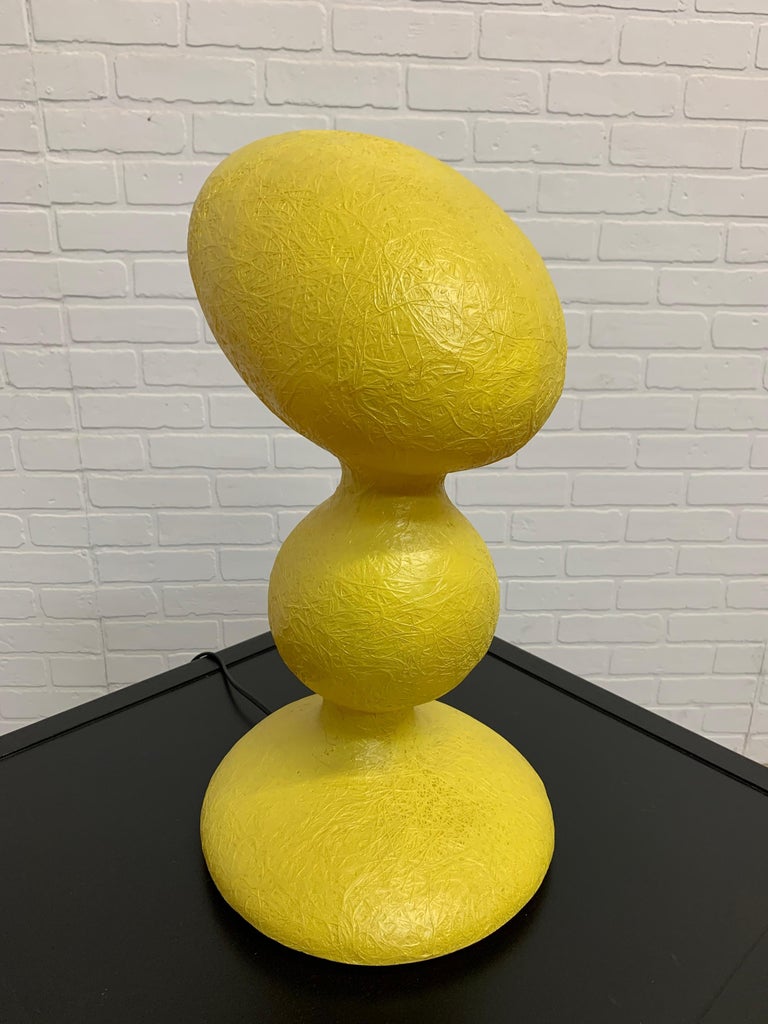 Guglielmo Berchicci for Kundalini ETA Fiberglass Table Lamp at 1stDibs