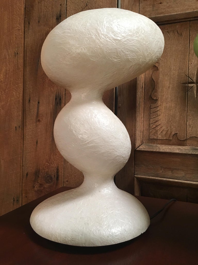 Guglielmo Berchicci for Kundalini ETA Fiberglass Table Lamps at 1stDibs