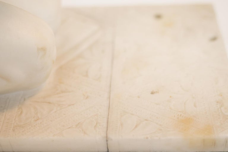 Guglielmo Pugi Art Deco Marble "Snake Charmer", 1910 For Sale at 1stDibs