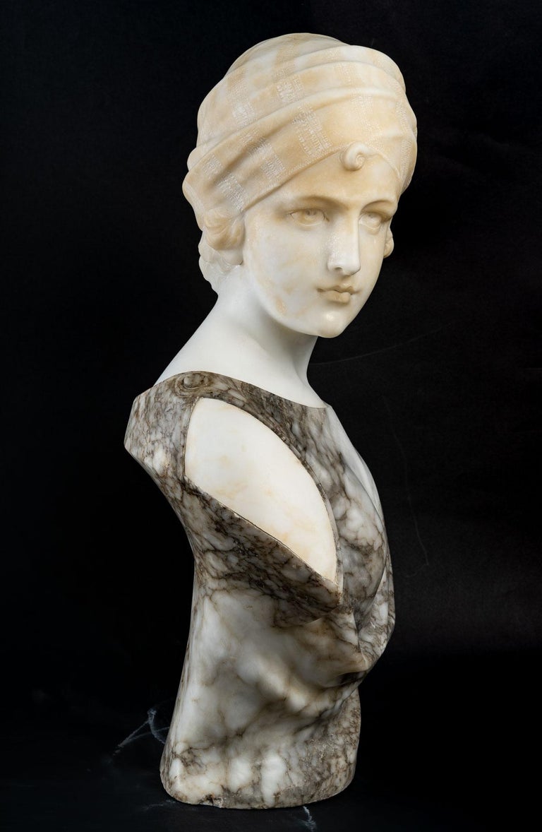 Gugliermo Pugi, "Woman with a Headdress" For Sale at 1stDibs